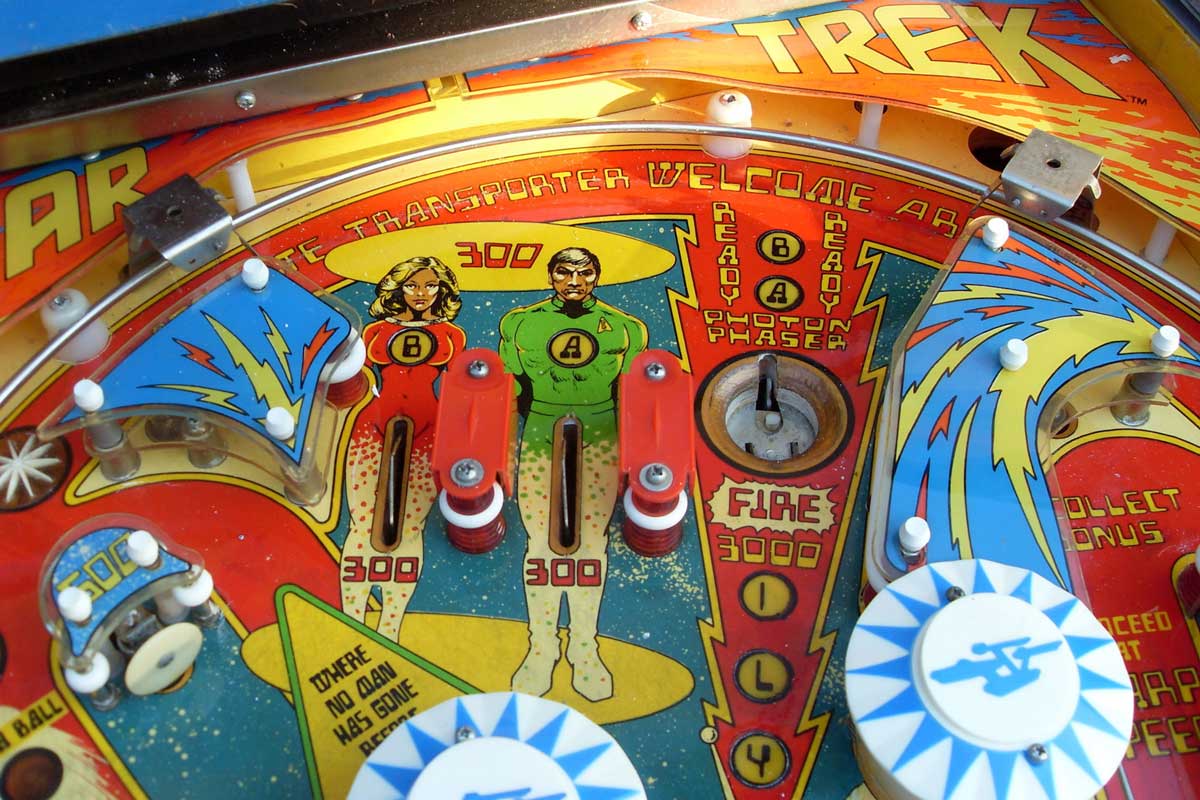 Star Trek Pinball Machine - Game Room Planet