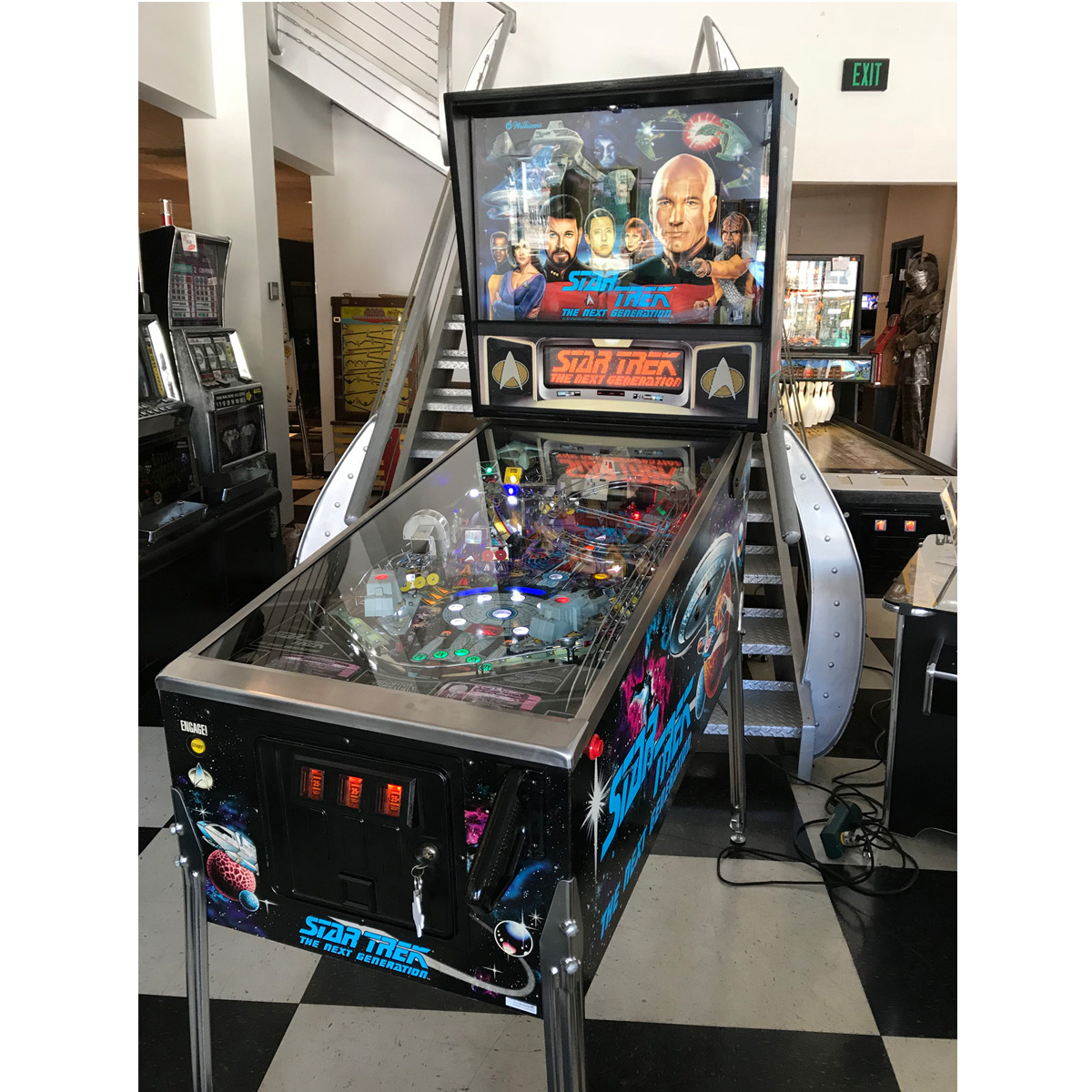 Star Trek: The Next Generation Pinball Machine - Game Room Planet