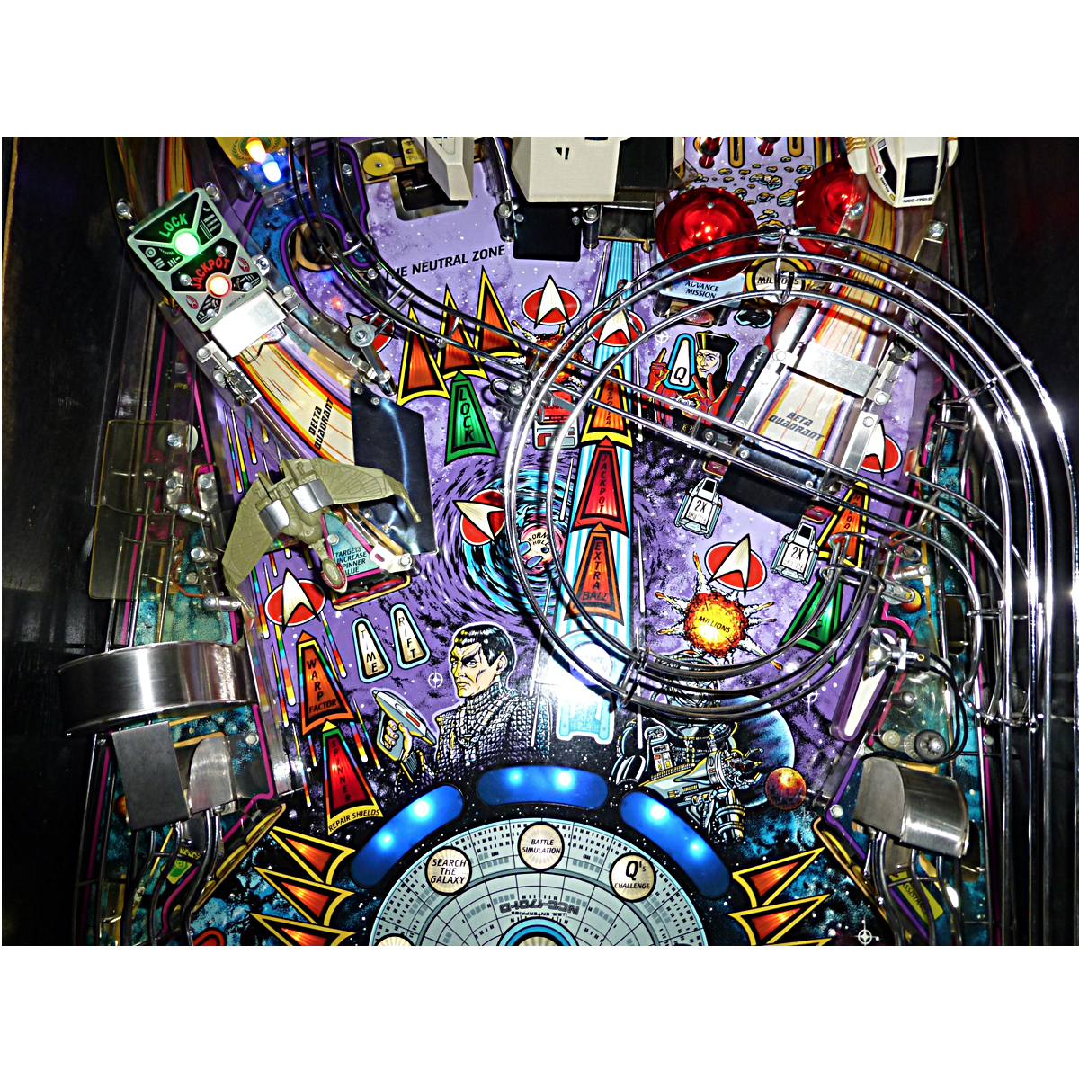 Star Trek: The Next Generation Pinball Machine - Game Room Planet