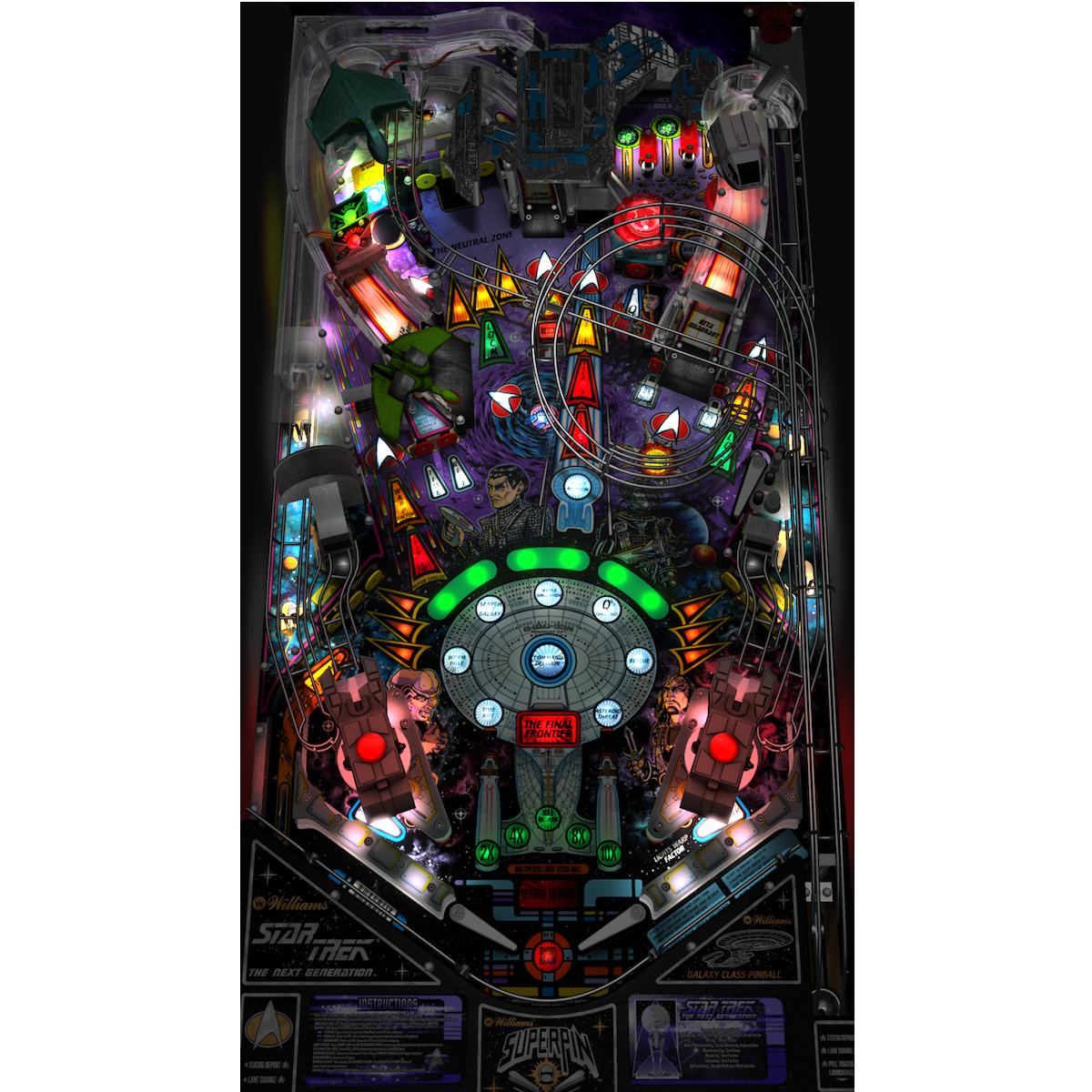 Star Trek: The Next Generation Pinball Machine - Game Room Planet