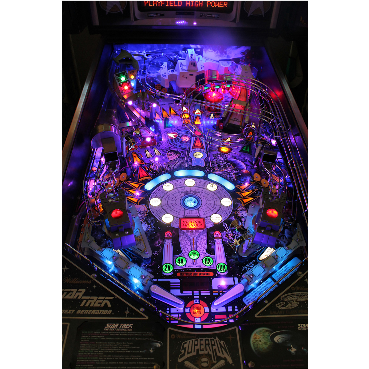 Star Trek: The Next Generation Pinball Machine - Game Room Planet