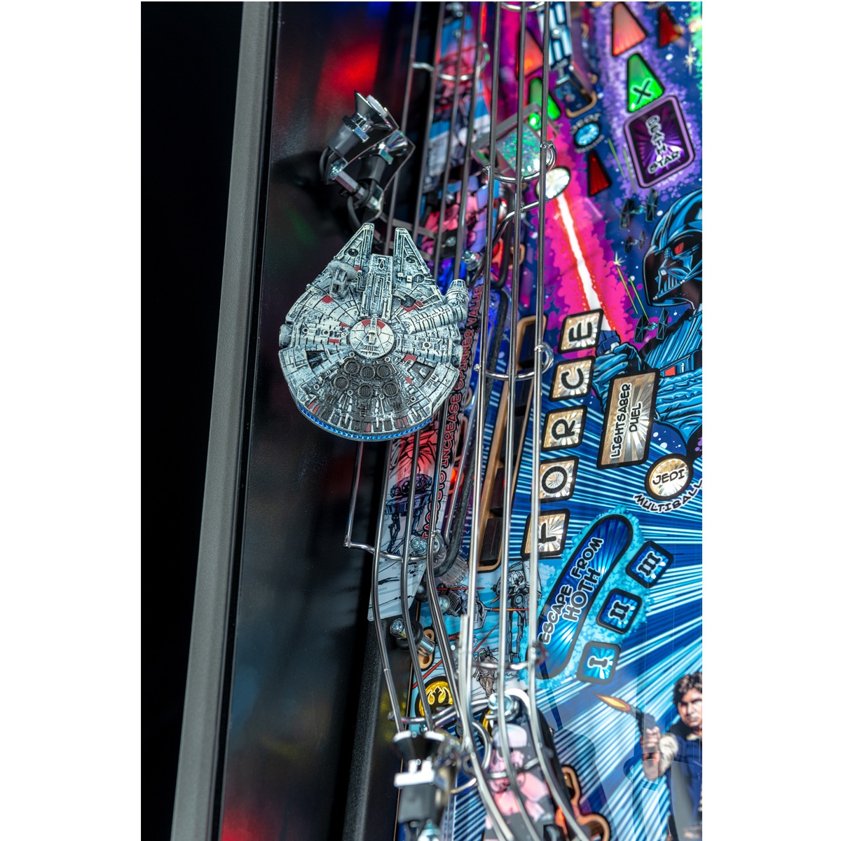 Star Wars Comic Art Premium Pinball Machine - Game Room Planet