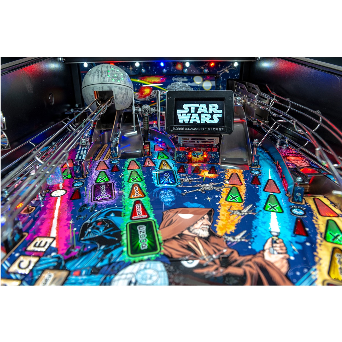 Star Wars Comic Art Premium Pinball Machine - Game Room Planet