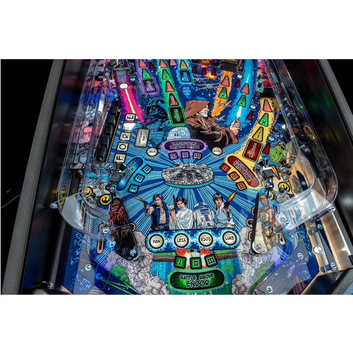 Star Wars Comic Art Pro Pinball Machine - Game Room Planet
