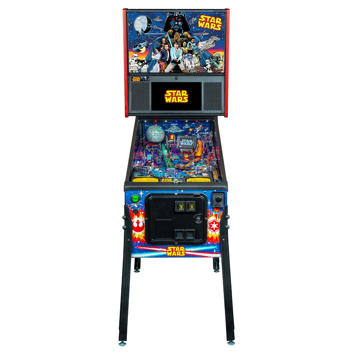 Star Wars Comic Art Pro Pinball Machine - Game Room Planet