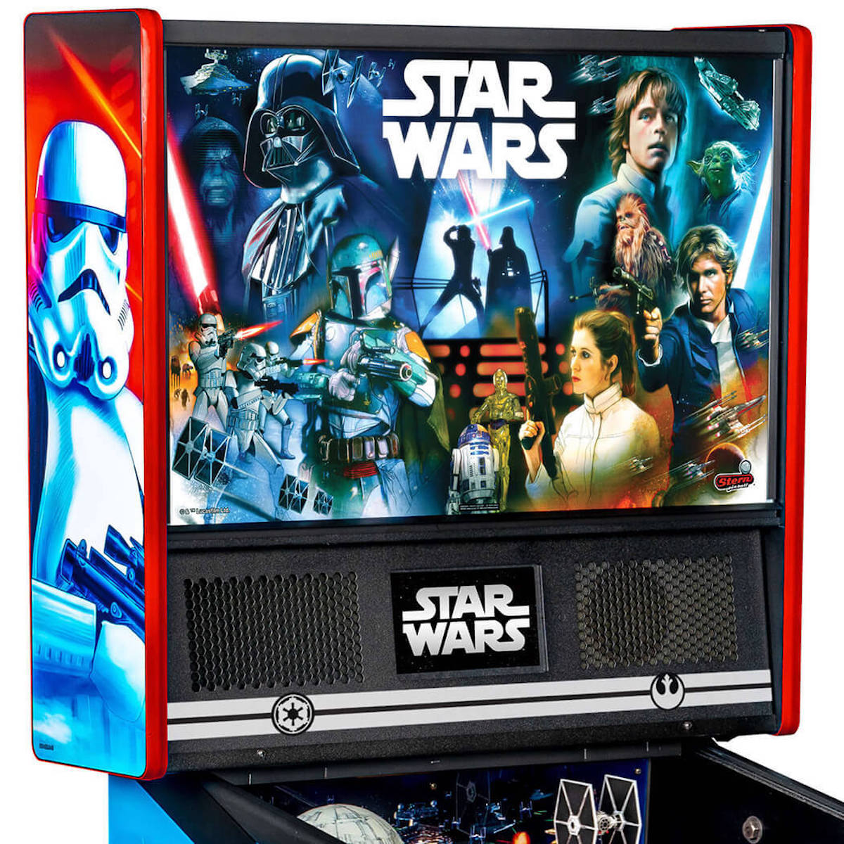 Star Wars PIN Home Edition Pinball Machine - Game Room Planet