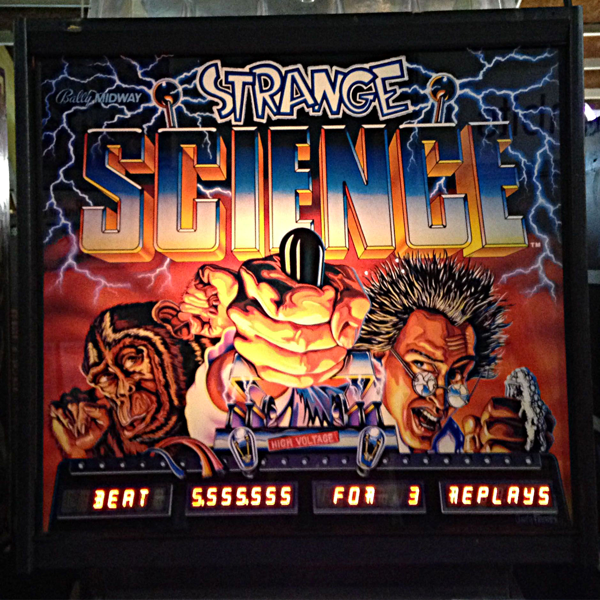 Strange Science Pinball Machine - Game Room Planet