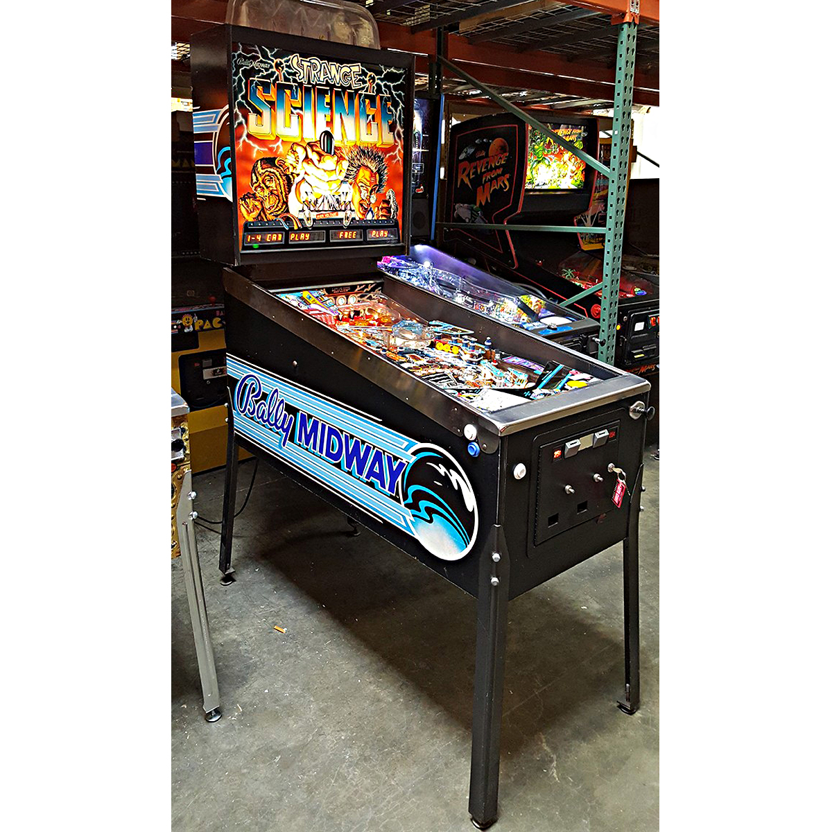 Strange Science Pinball Machine - Game Room Planet