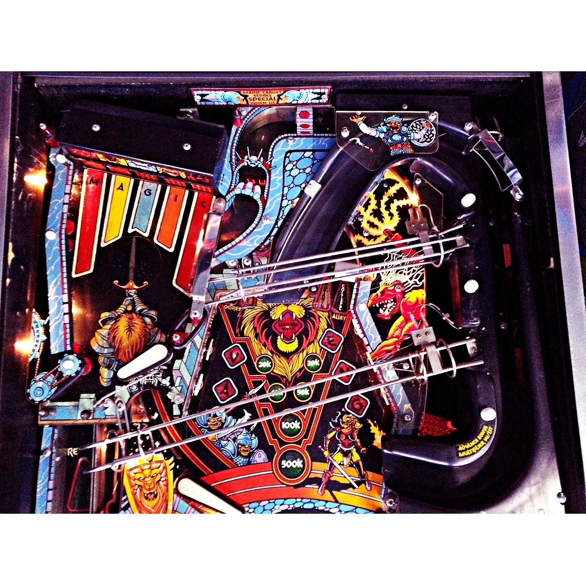 Swords of Fury Pinball Machine - Game Room Planet