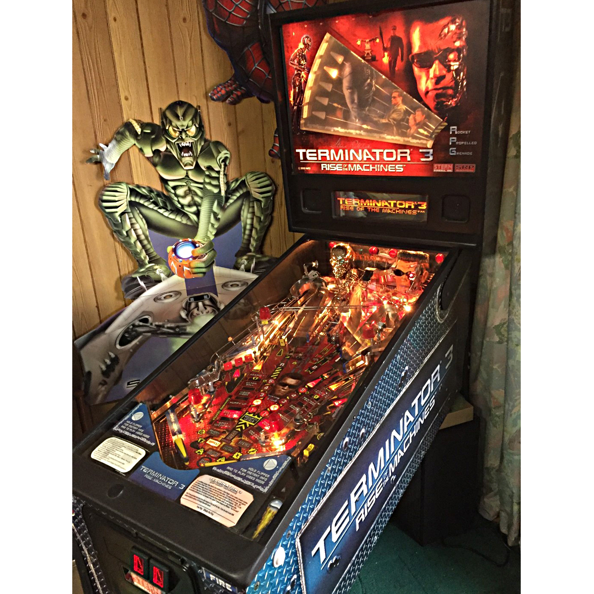 Terminator 3: Rise of the Machines Pinball Machine - Game Room Planet