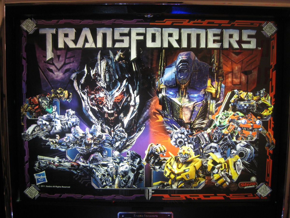 Transformers Pinball Machine - Game Room Planet