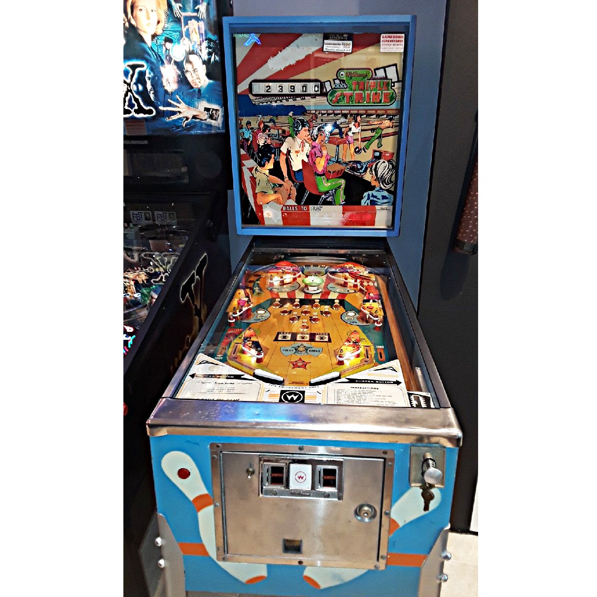 Triple Strike Pinball Machine - Game Room Planet