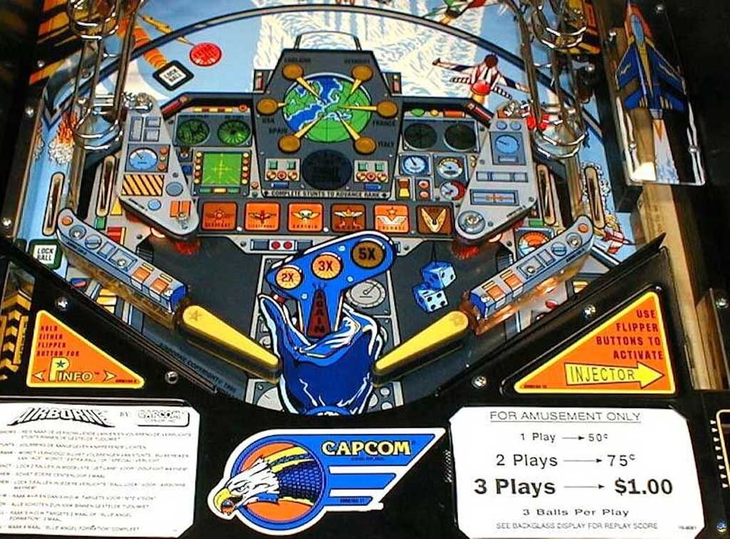 Airborne Pinball Machine - Game Room Planet