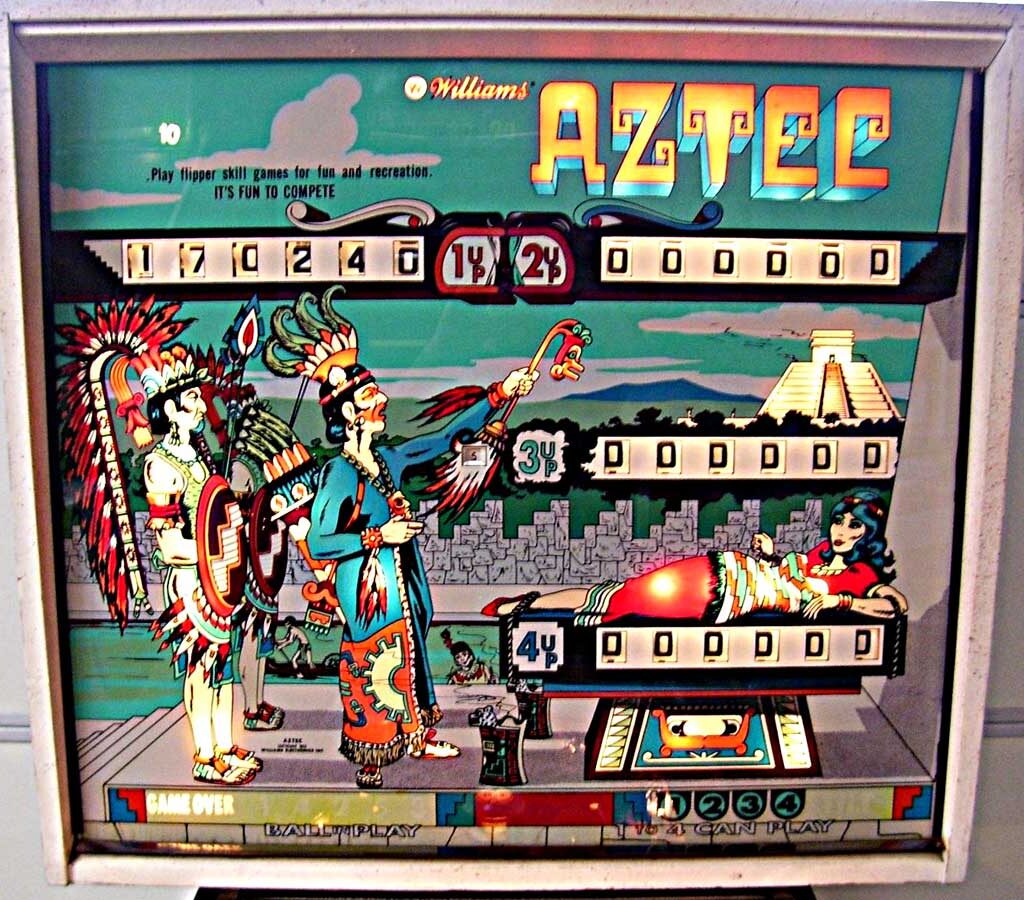 Aztec Pinball Machine - Game Room Planet