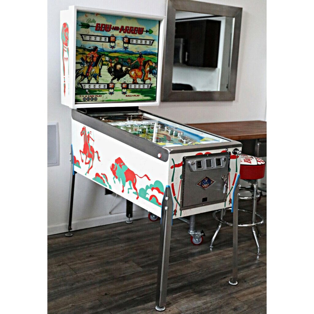 Bow and Arrow Pinball Machine - Game Room Planet