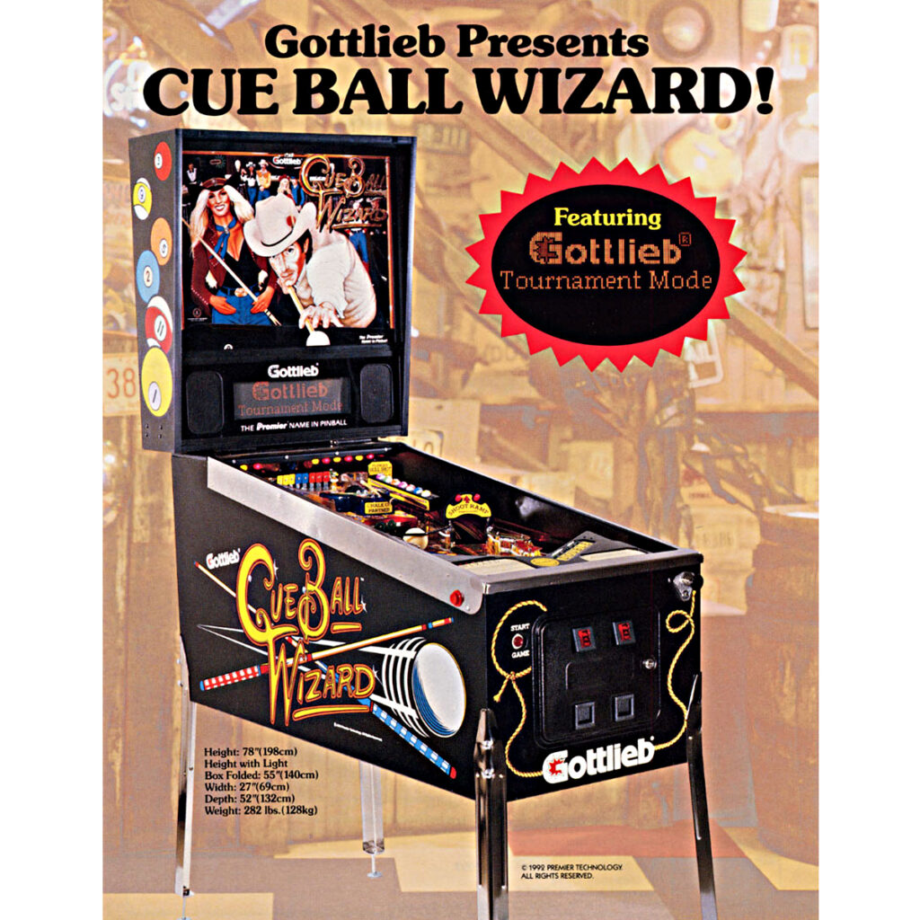 Cue Ball Wizard Pinball Machine - Game Room Planet