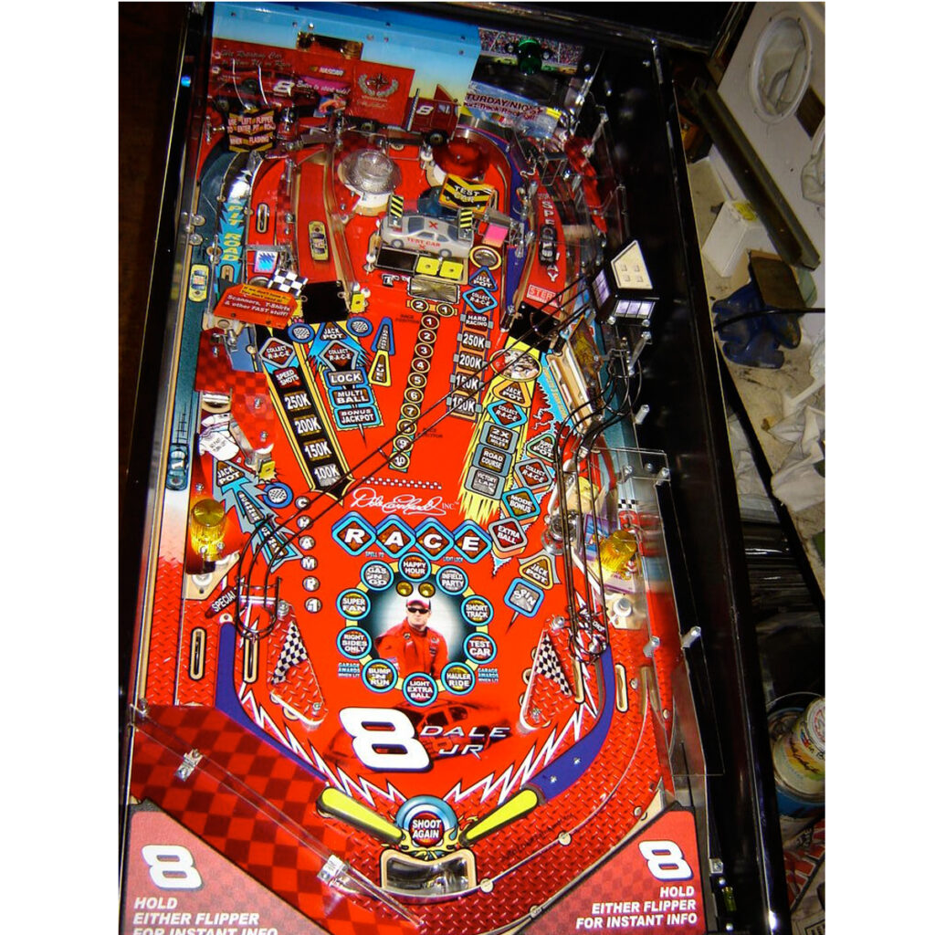 Dale Earnhardt Jr Pinball Machine - Game Room Planet