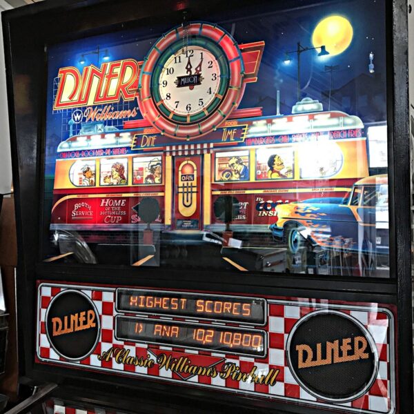 Diner Pinball Machine by Williams - Game Room Planet