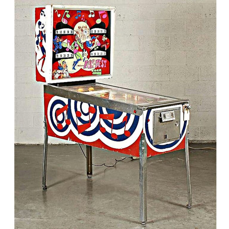 Fun-Fest Pinball Machine by Williams - Game Room Planet