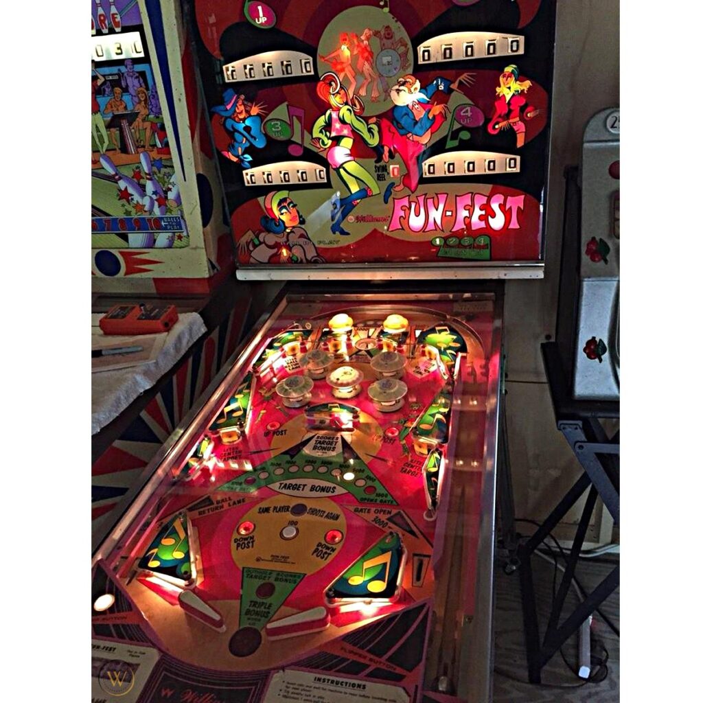 Fun-Fest Pinball Machine by Williams - Game Room Planet