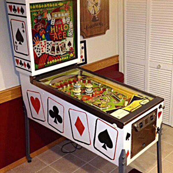 Hi-Lo Aces Pinball Machine - Game Room Planet