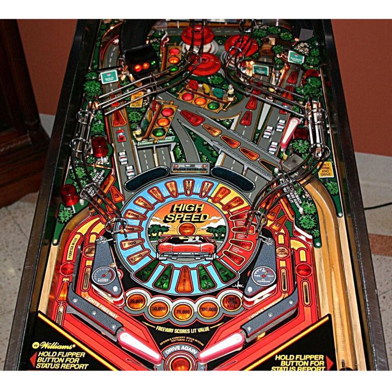 High Speed Pinball Machine - Game Room Planet