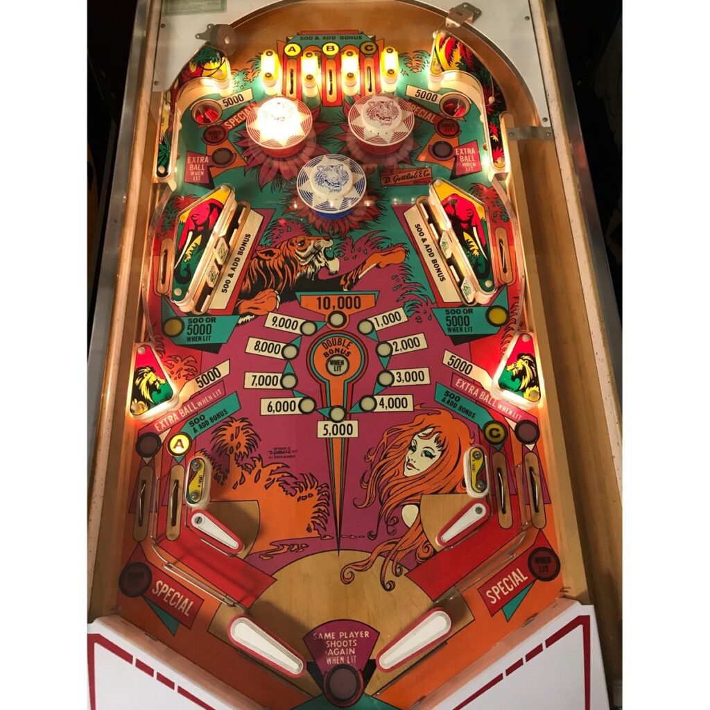 Jungle Queen Pinball Machine - Game Room Planet