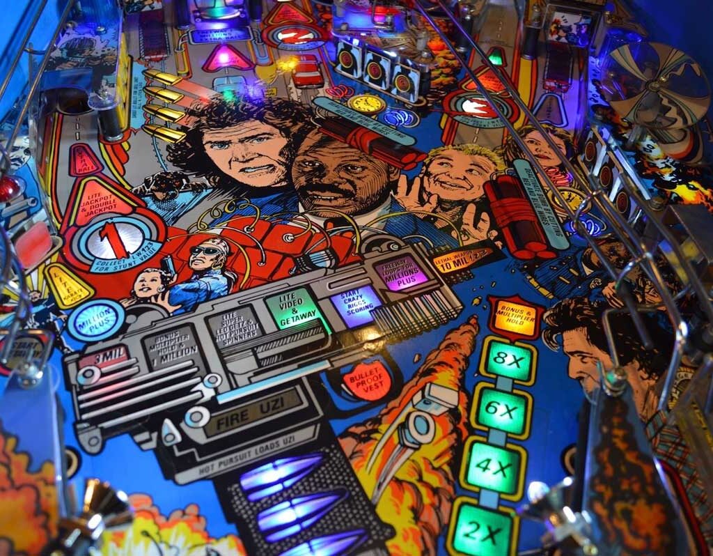 Lethal Weapon 3 Pinball Machine - Game Room Planet