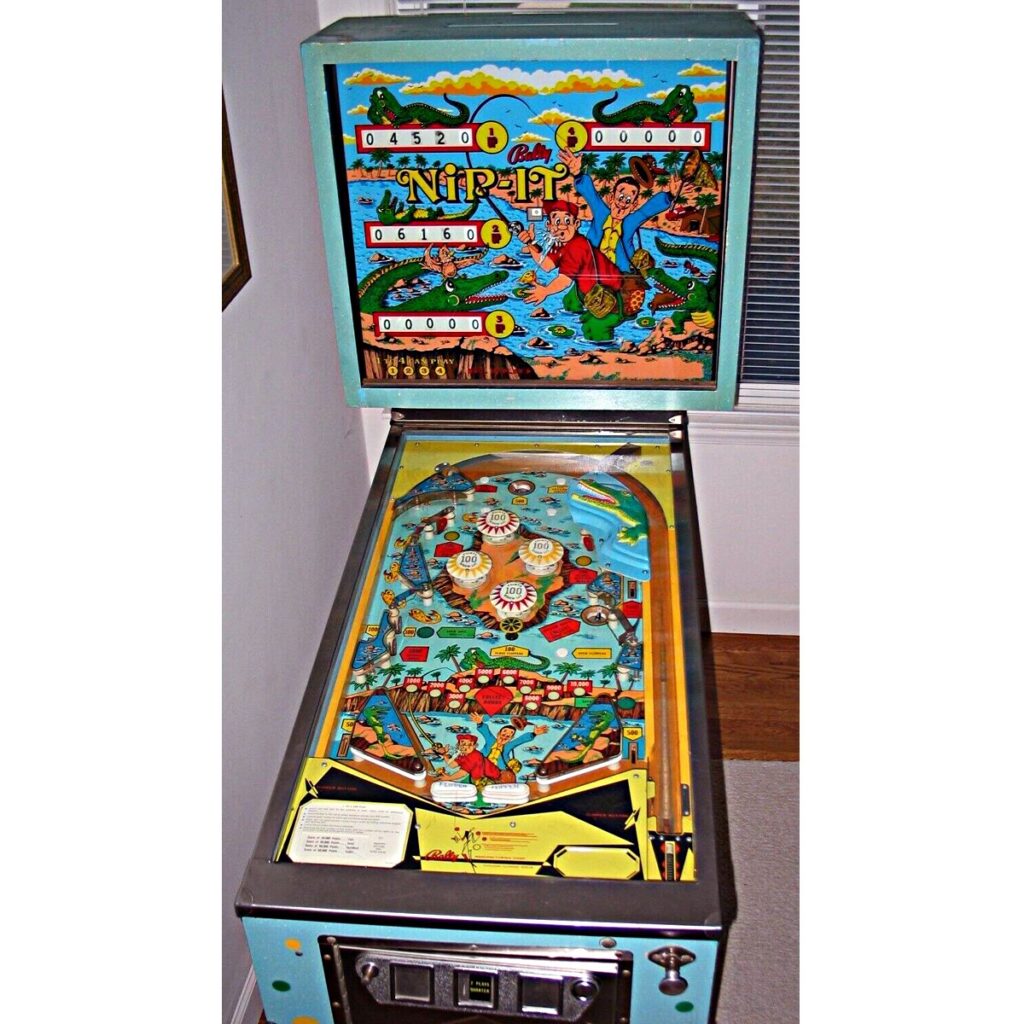 Nip It Pinball Machine by Bally - Game Room Planet