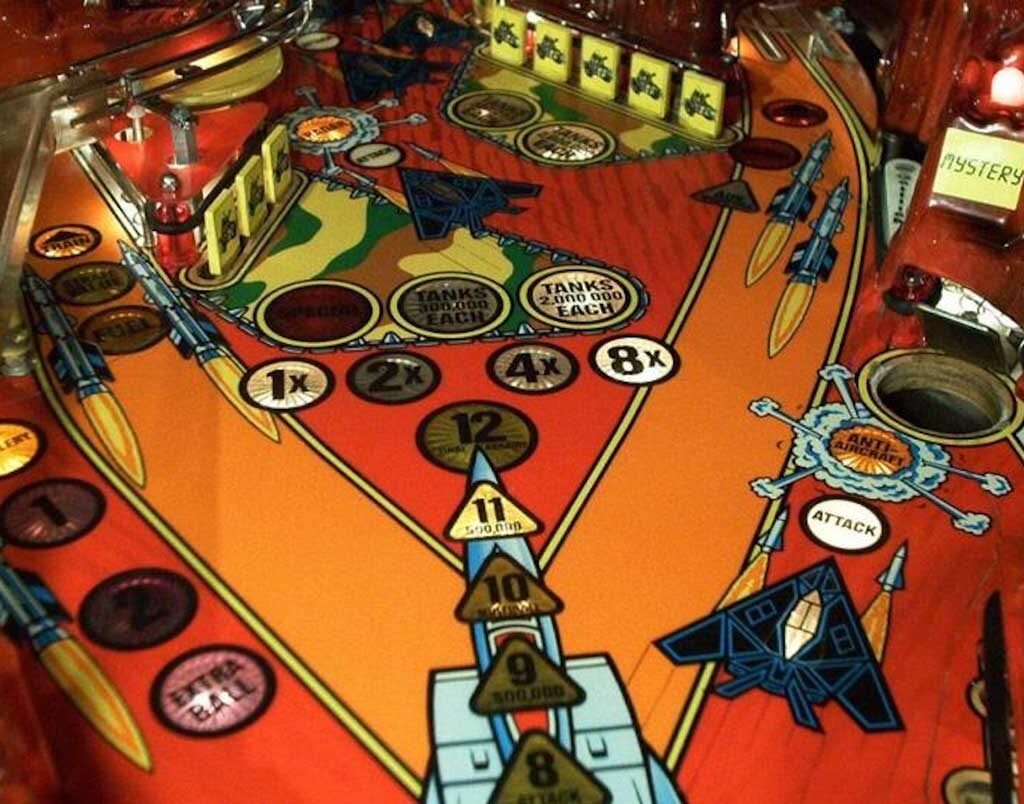 Operation: Thunder Pinball Machine - Game Room Planet