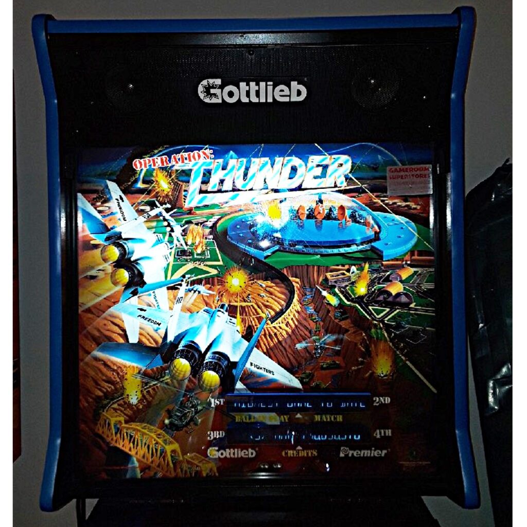 Operation: Thunder Pinball Machine - Game Room Planet