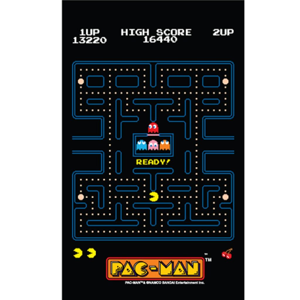 Pac-Man Rug - Game Room Planet