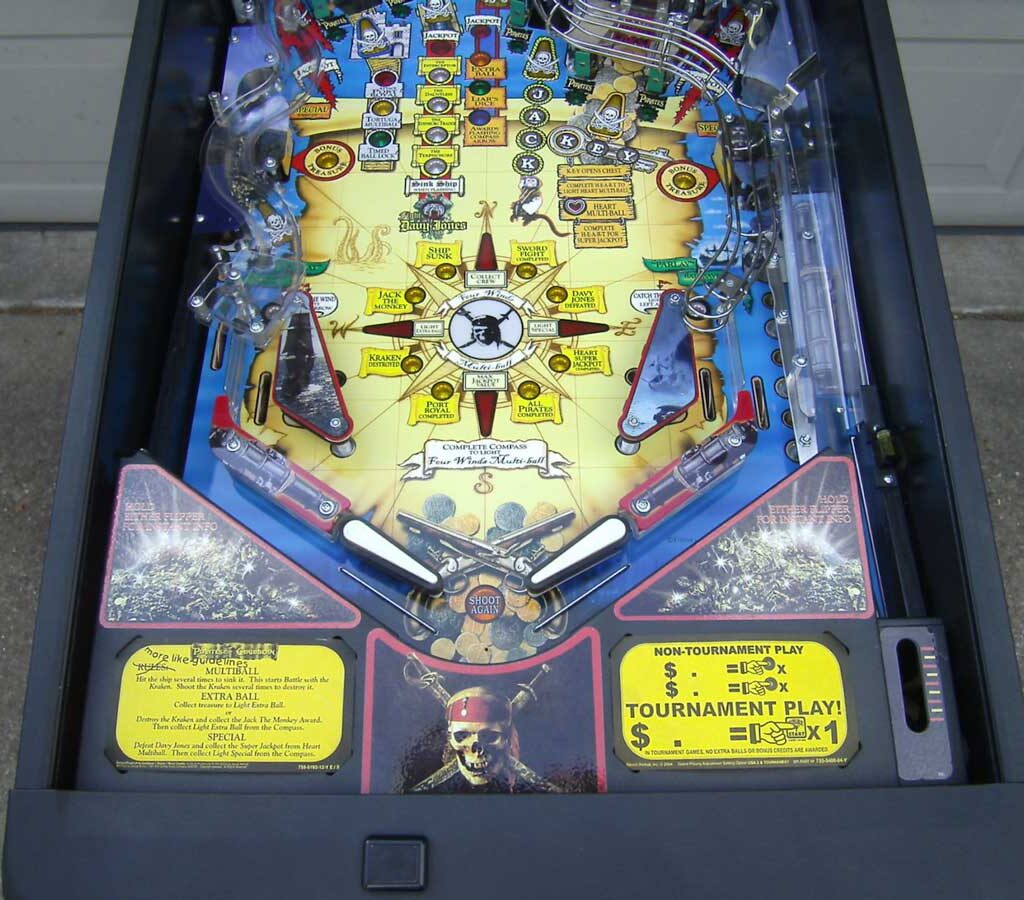 Pirates of the Caribbean Pinball Machine - Game Room Planet