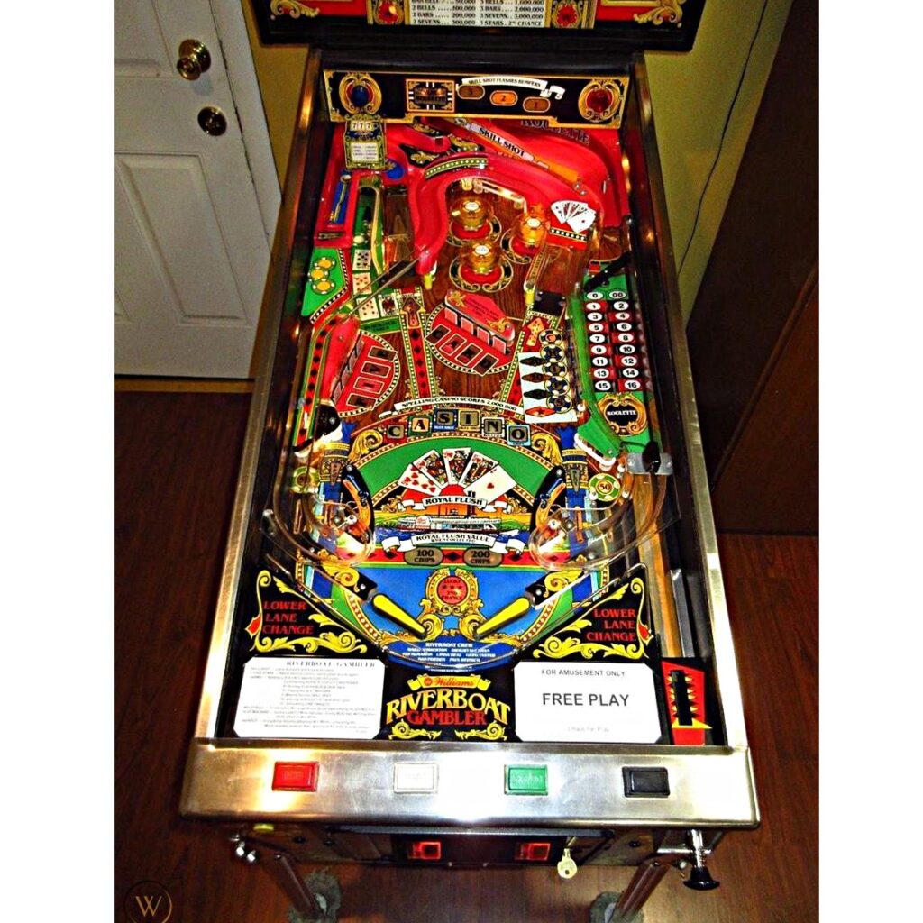 Riverboat Gambler Pinball Machine - Game Room Planet