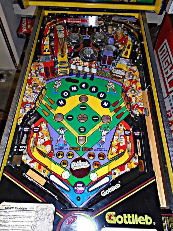 Silver Slugger Pinball Machine - Game Room Planet