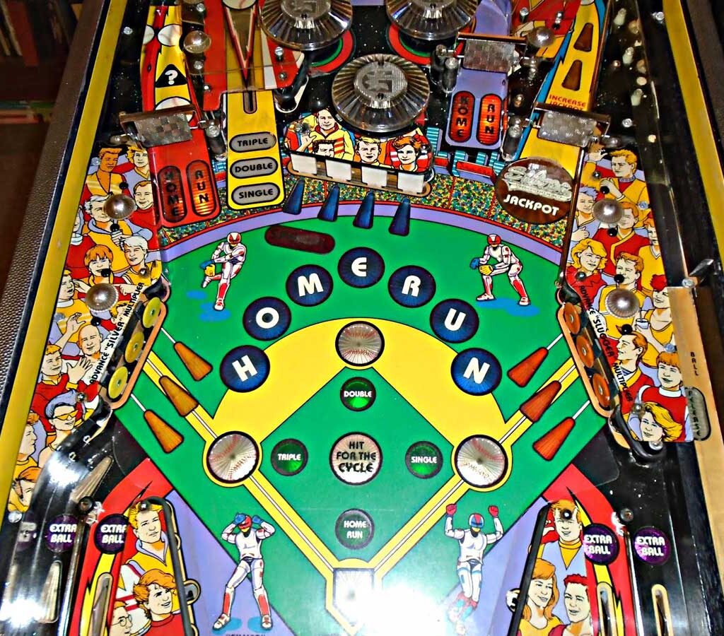 Silver Slugger Pinball Machine - Game Room Planet