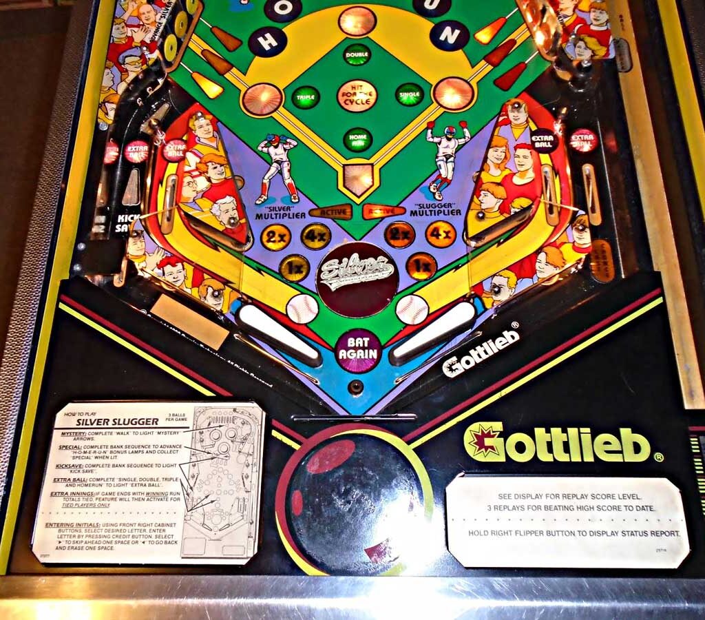 Silver Slugger Pinball Machine - Game Room Planet