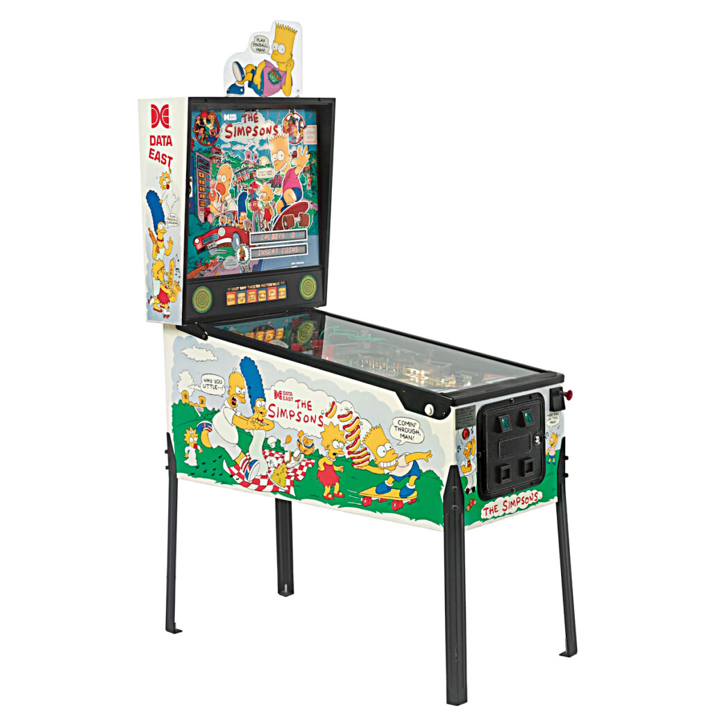 Simpsons Pinball Machine - Game Room Planet
