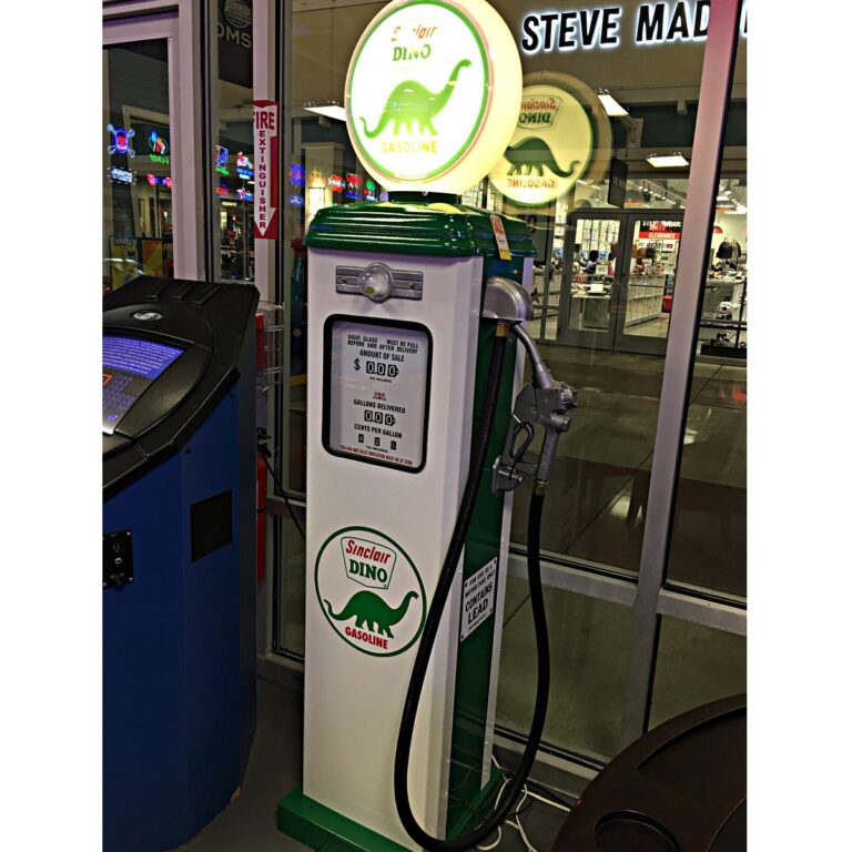 Sinclair Dino Replica Gas Pump - Game Room Planet
