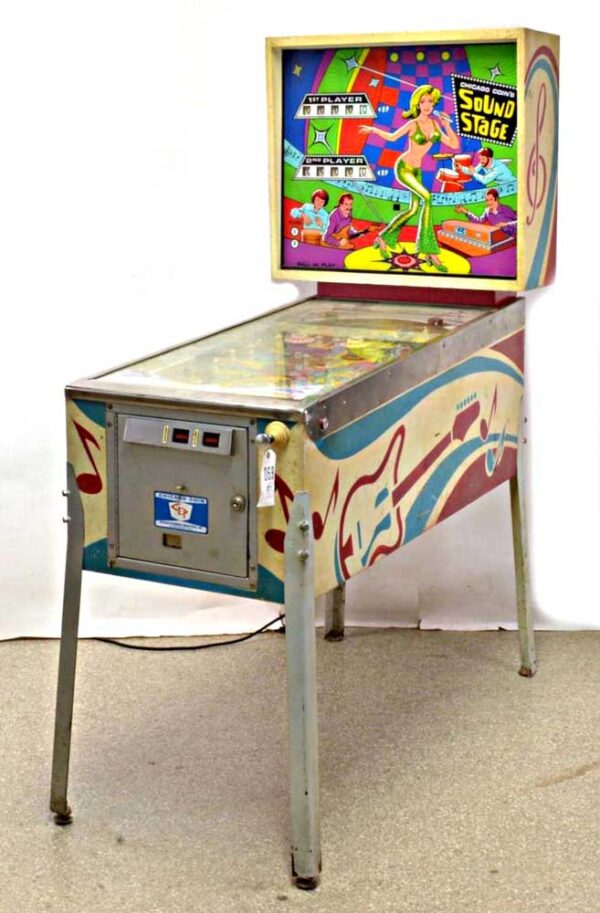 Sound Stage Pinball Machine - Game Room Planet