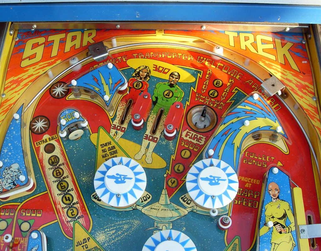 Star Trek Pinball Machine - Game Room Planet