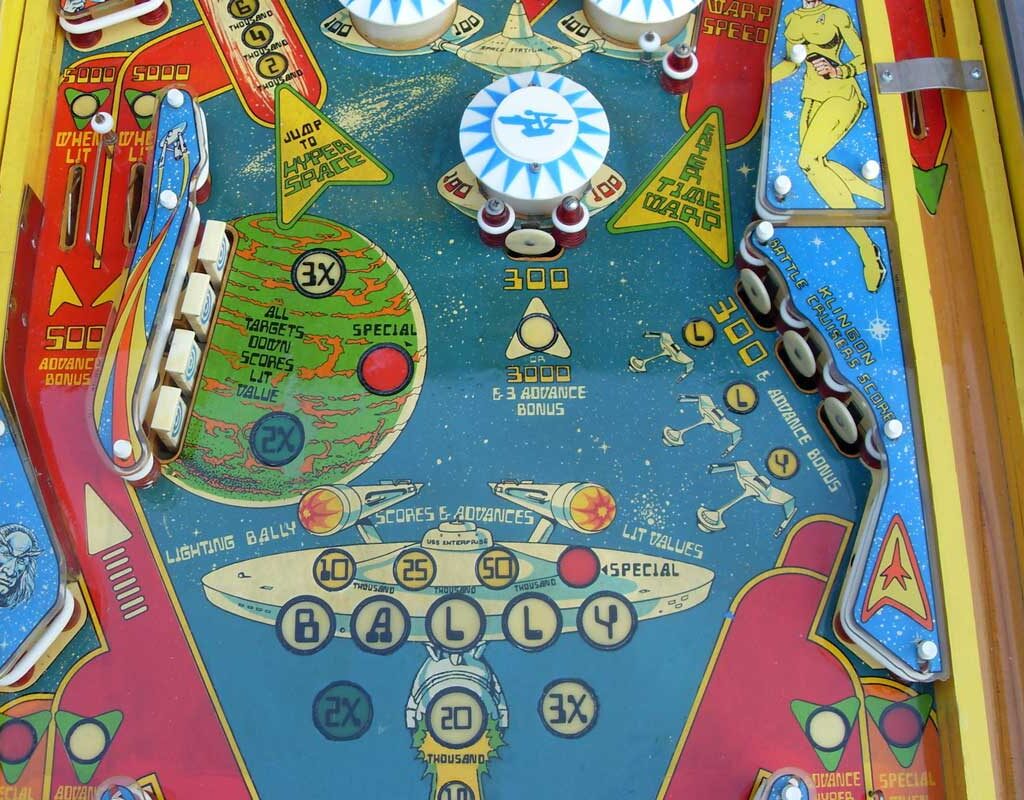 Star Trek Pinball Machine - Game Room Planet