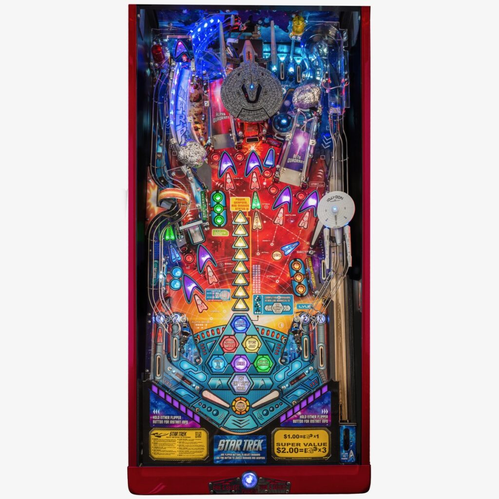 Star Trek Premium Pinball Machine - Game Room Planet
