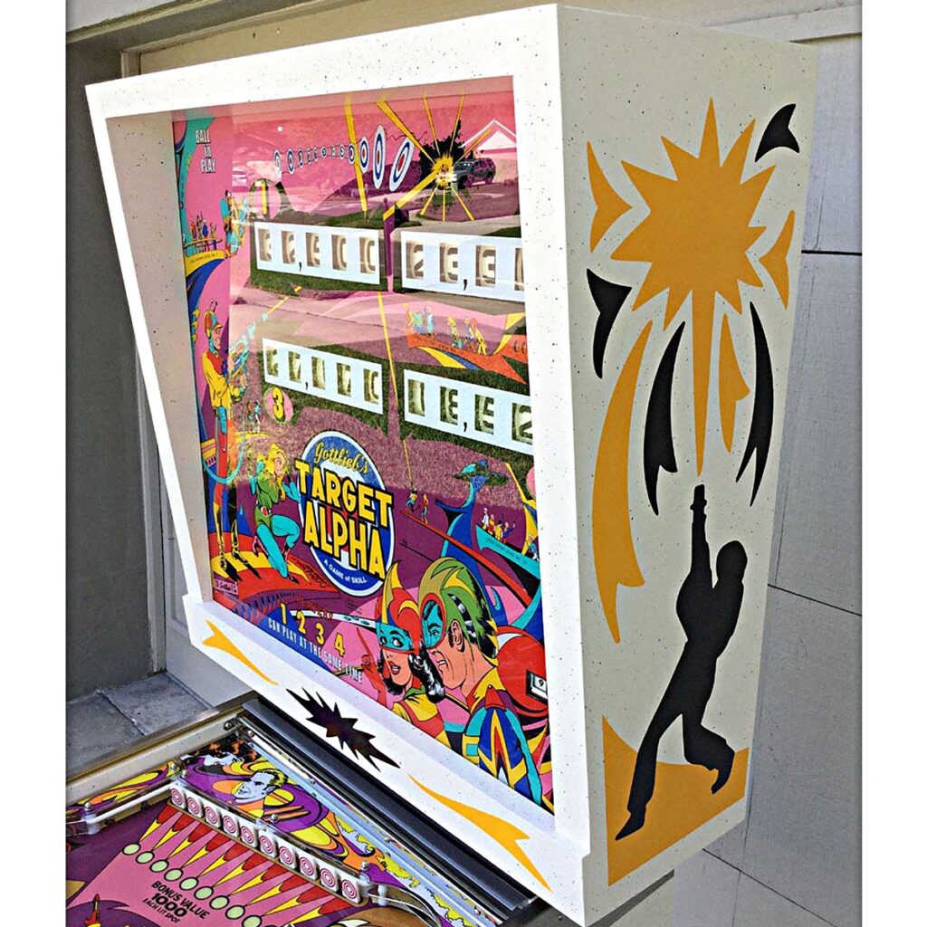 Target Alpha Pinball Machine - Game Room Planet