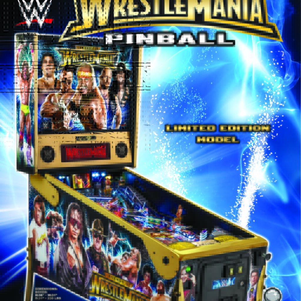 Legends of Wrestlemania Pinball Machine - Game Room Planet