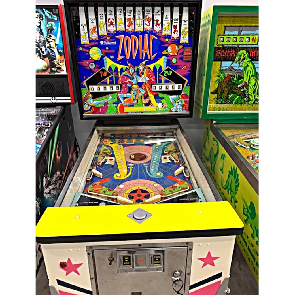 Zodiac Pinball Machine - Game Room Planet | Pinball