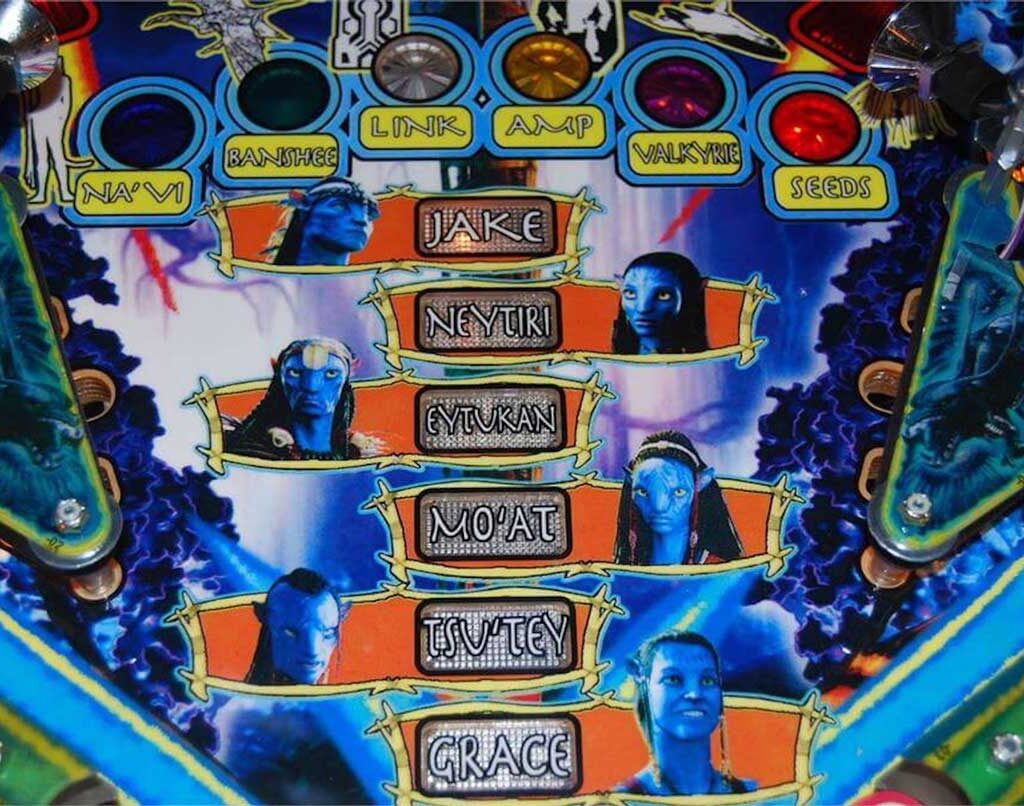 Avatar Pinball Machine by Stern - Game Room Planet