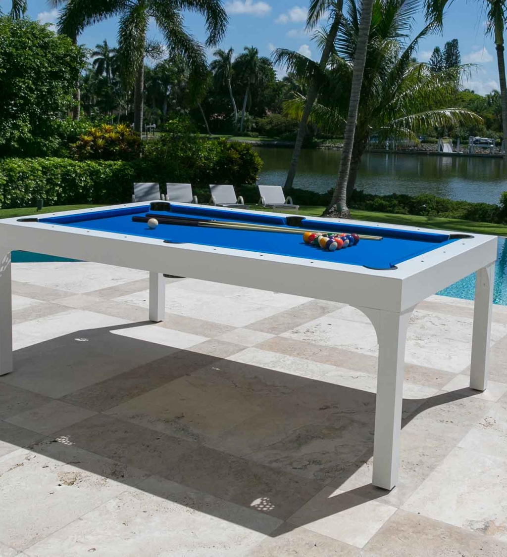 Riley Neptune Outdoor Pool Table - Game Room Planet