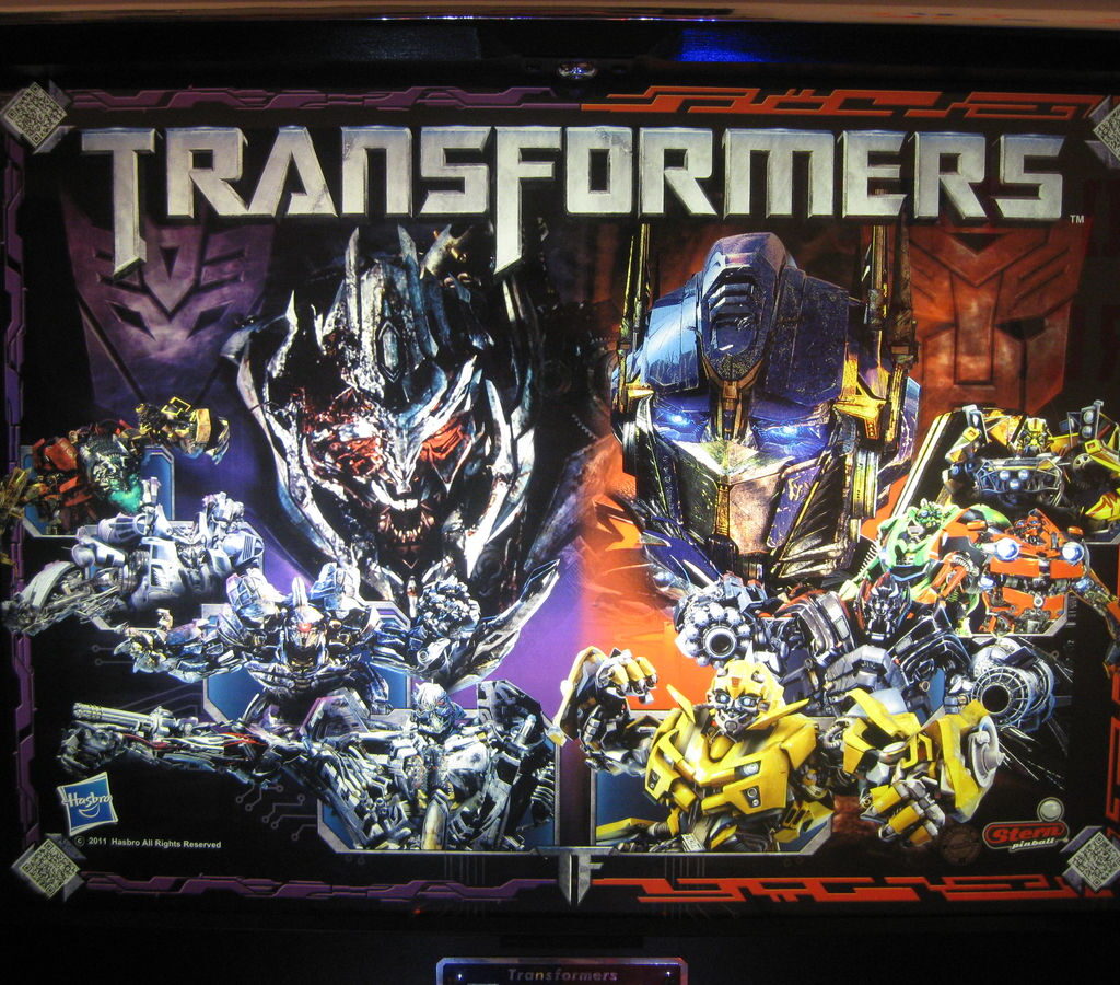Transformers Pinball Machine - Game Room Planet