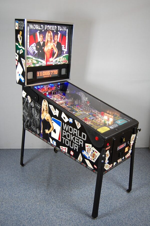 World Poker Tour Pinball Machine - Game Room Planet